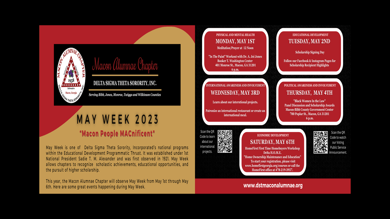 Delta Sigma Theta Sorority, Inc. | #MACnificent